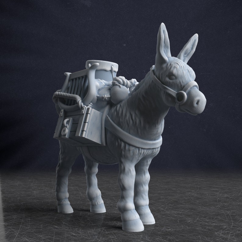 Miniature Pack Mules. Four Types of Pack Mules. Perfect for - Etsy