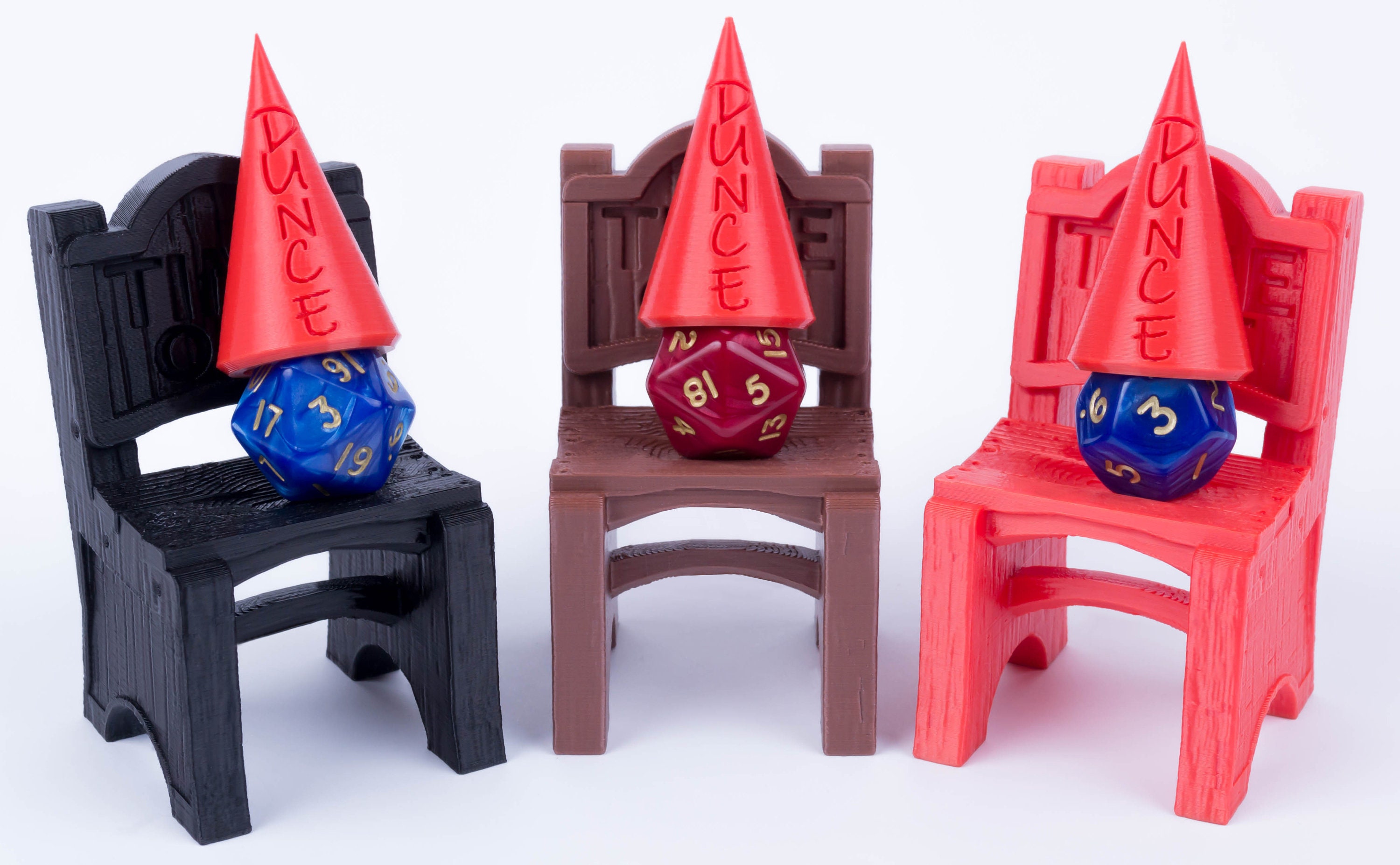 Chair of Shame With a Dunce Cap Time Out Chair Dice Jail for - Etsy