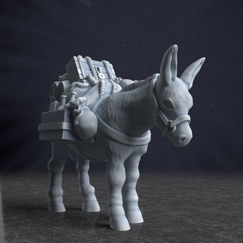 Miniature Pack Mules. Four Types of Pack Mules. Perfect for - Etsy