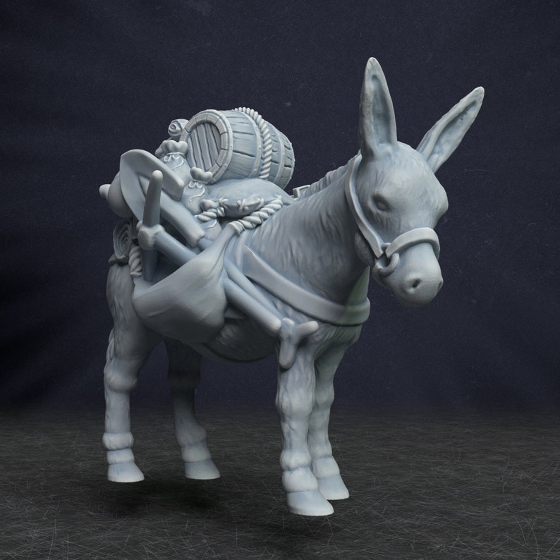 Miniature Pack Mules. Four Types of Pack Mules. Perfect for - Etsy