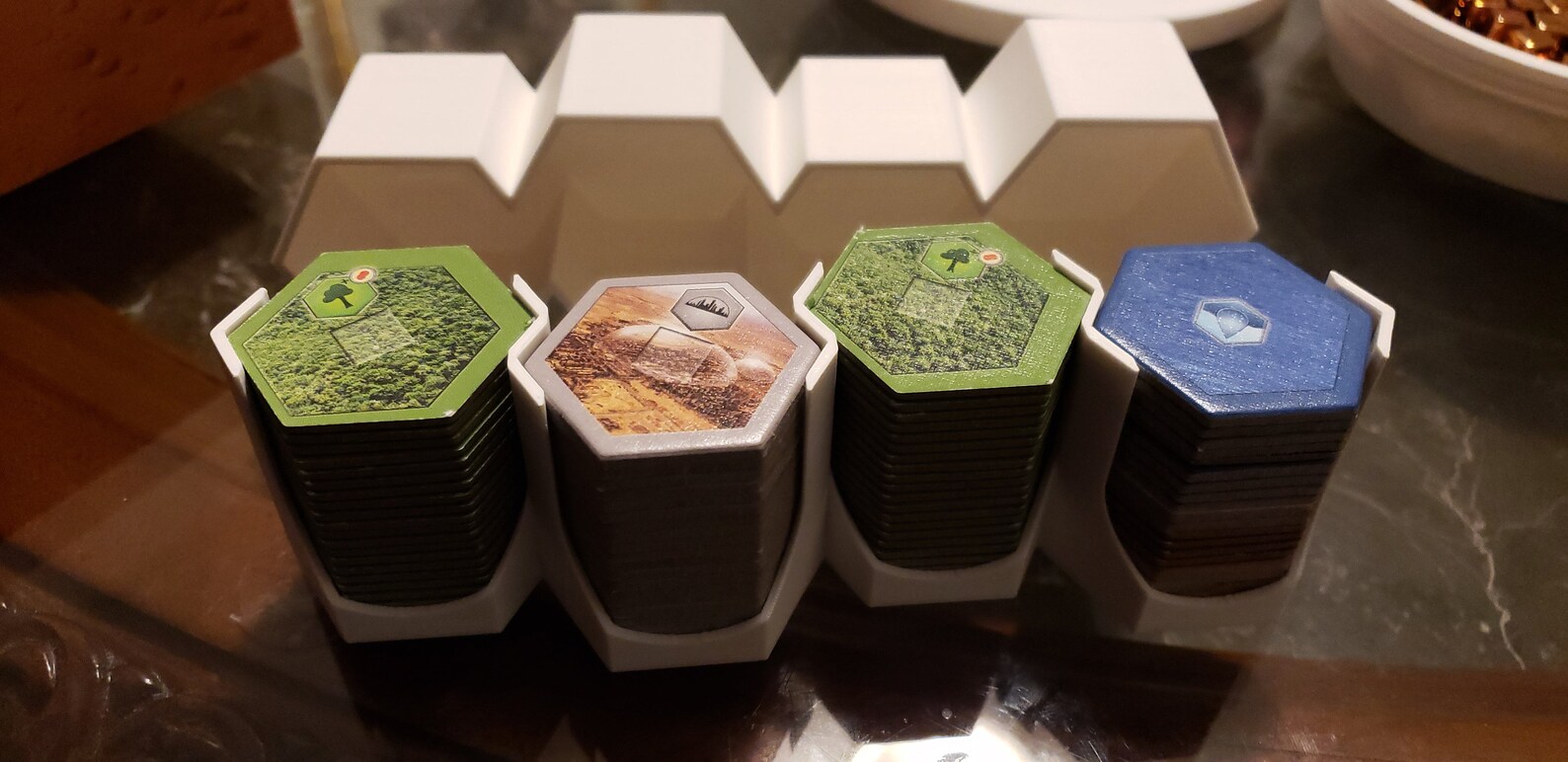 Tile Organizer With A Lid for Terraforming Mars Terraforming - Etsy