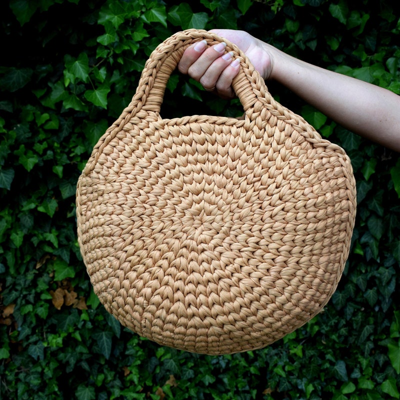 Round Bag - Etsy