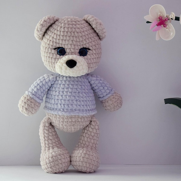 Crochet Teddy - Etsy