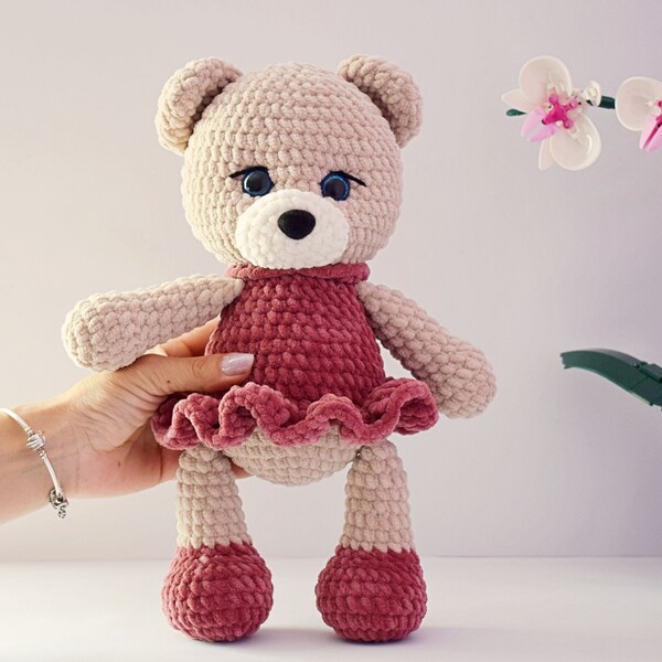 Crochet Teddy - Etsy