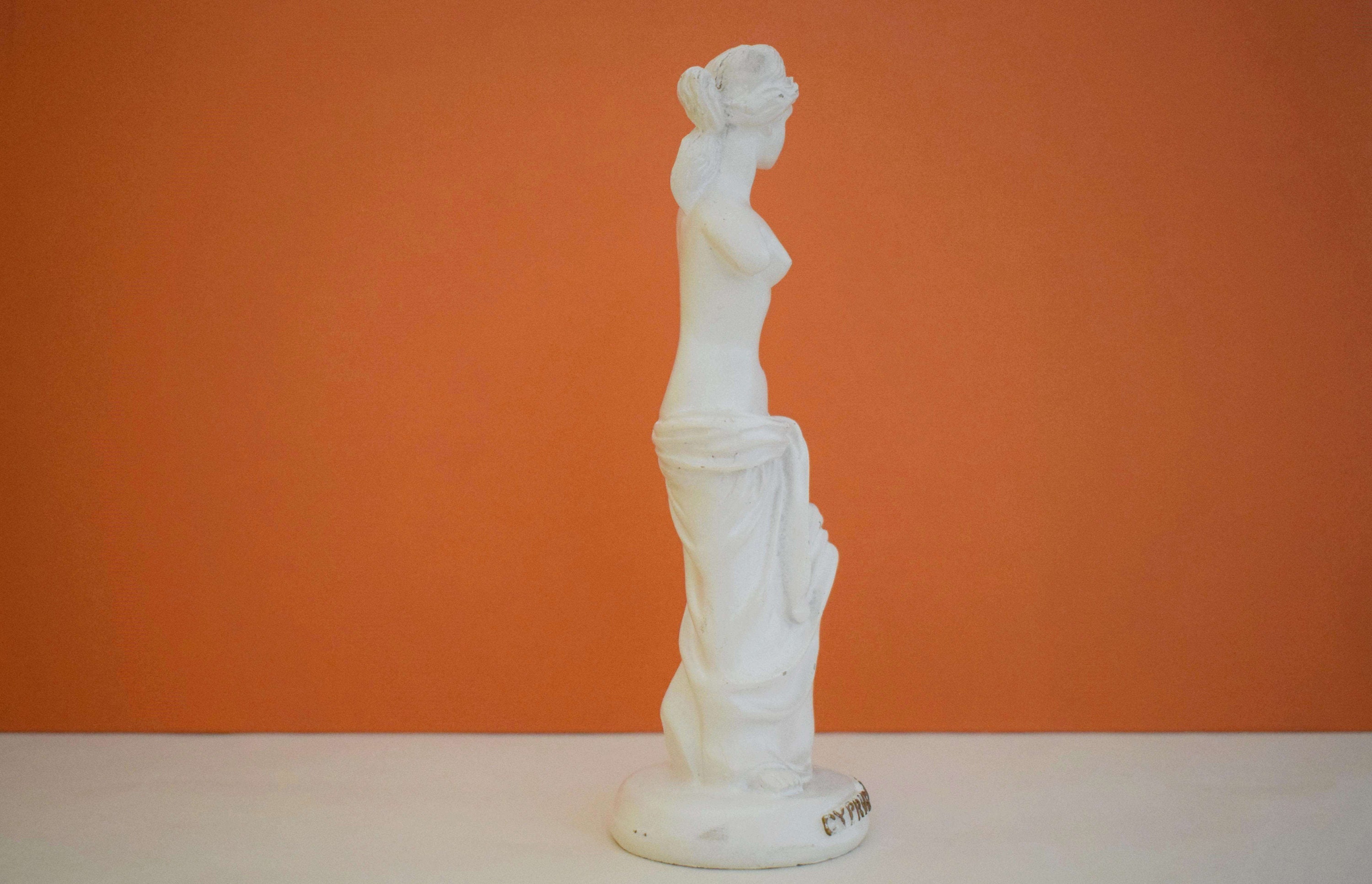 Venus De Milo Statue, Small Goddess Aphrodite Sculpture, Vintage Greek ...