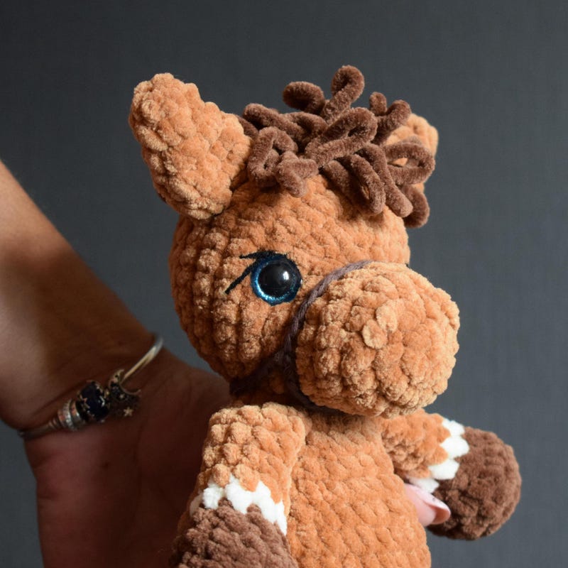 Plush Horse - Etsy