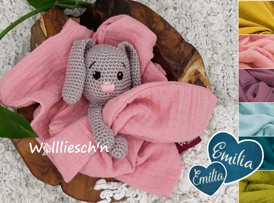 Organic Cuddle Cloth 100% Natural Made of Cotton Rabbit Organic Muslin ...