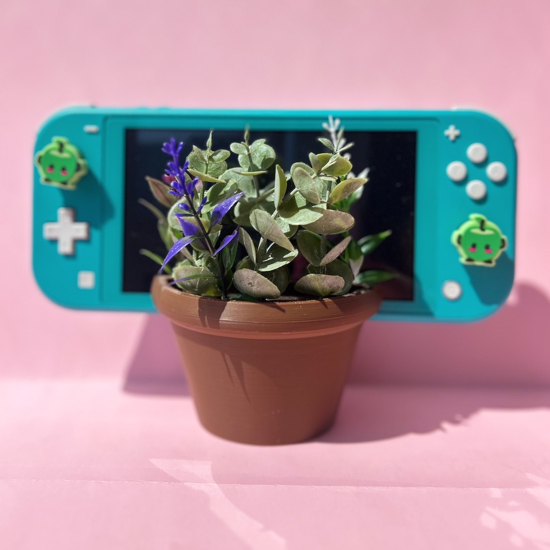 Plant Pot Nintendo Switch Stand, 3D Printed Gaming Dock - Etsy