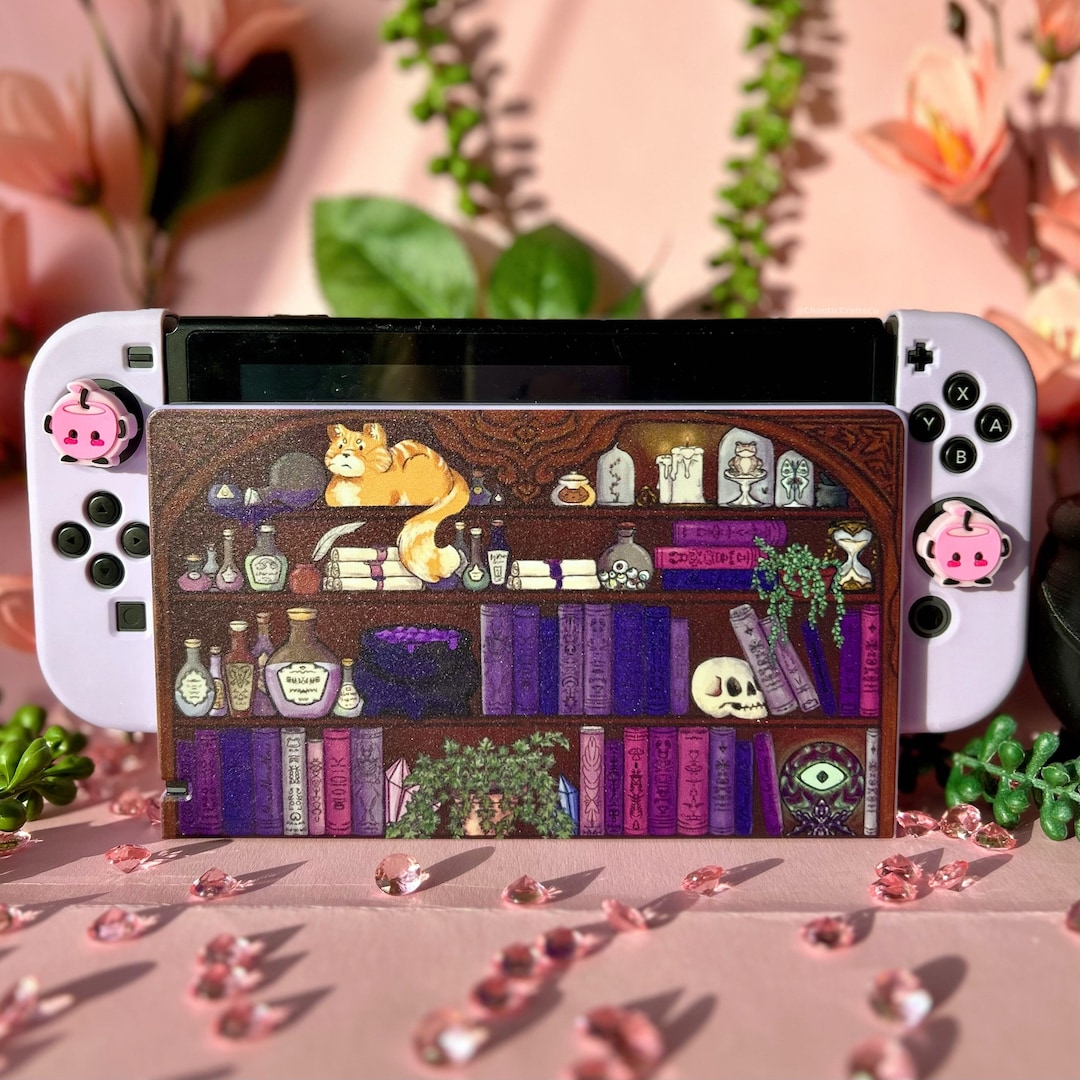 Witches Library Switch Dock Cover // Protective Anti-scratch Matte ...