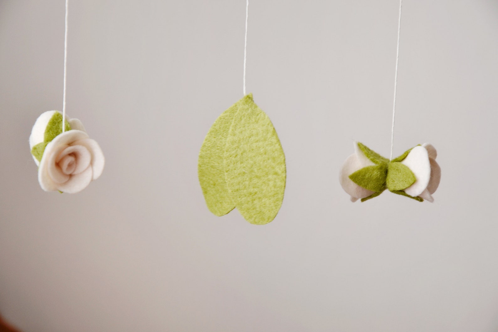 Baby Mobile Woodland, Felt Fox Baby Mobile, Felt Leaf Mobile, Felt ...