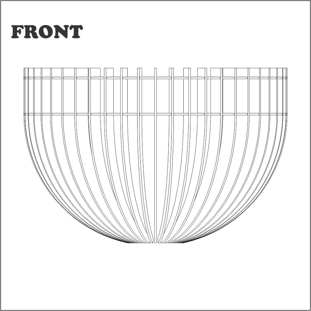 Half Sphere - Laser Cut, CNC File, DXF, CDR - Etsy