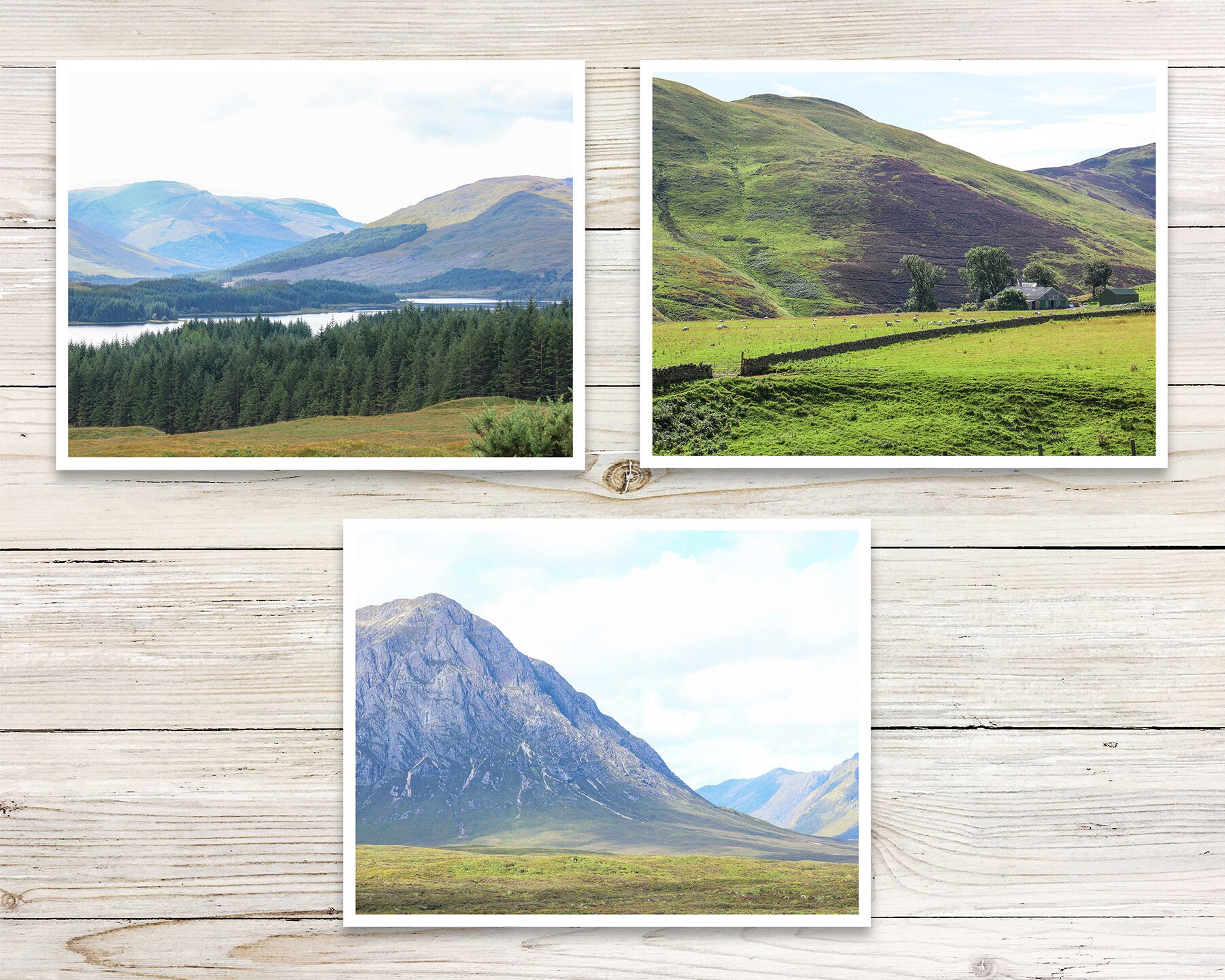 Scottish Highlands Note Cards (set of 6), Travel Notecards, Highlands ...