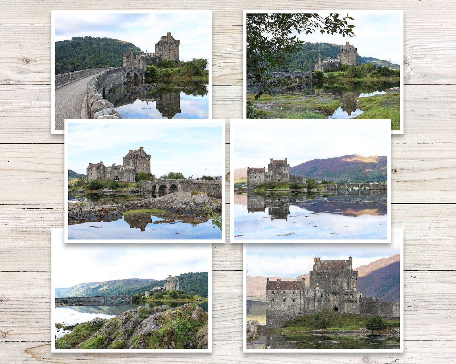 Scottish Castle Note Cards (set of 6), Travel Notecards, Eilean Donan ...