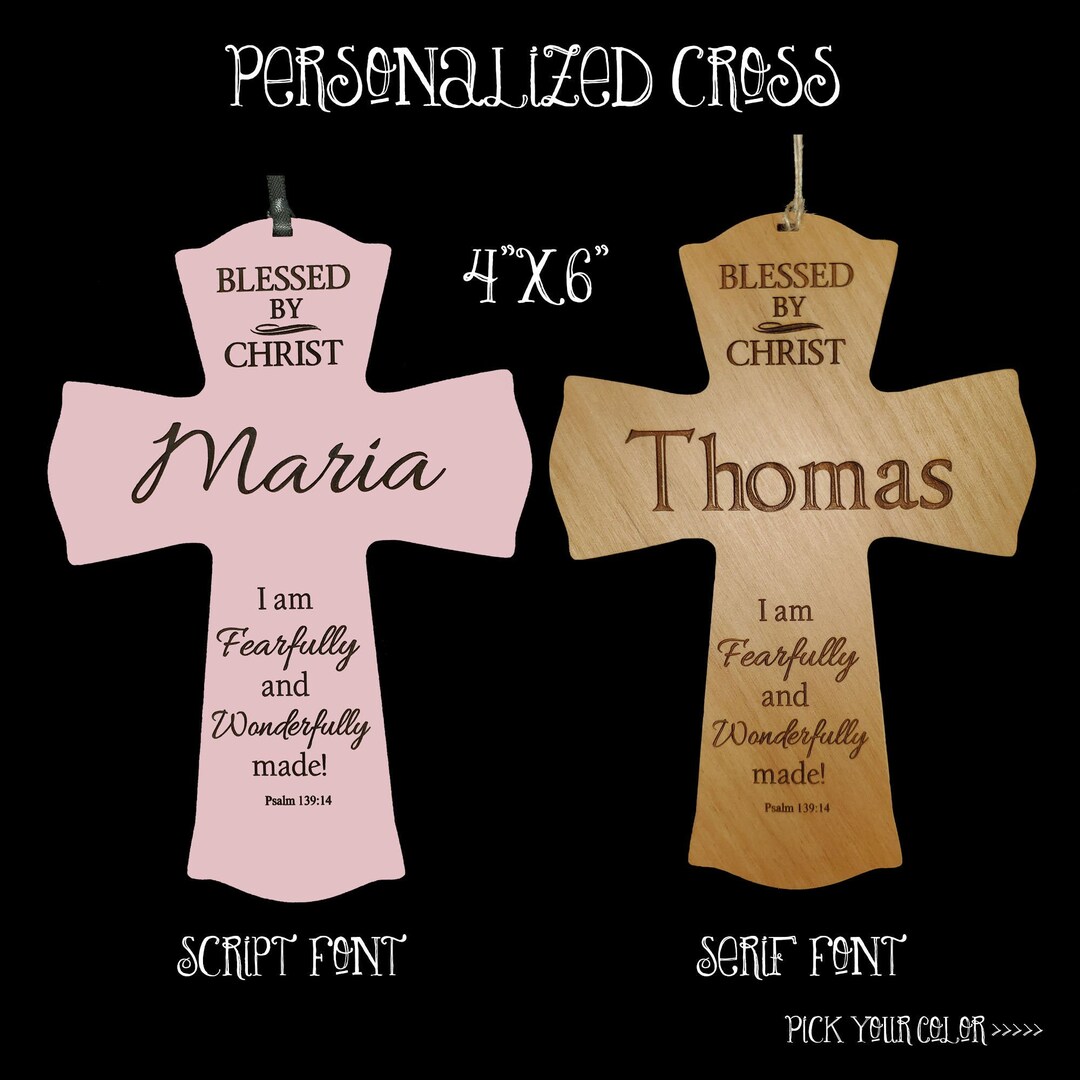 Baby Cross Baptism Cross Personalized Baptism Cross - Etsy