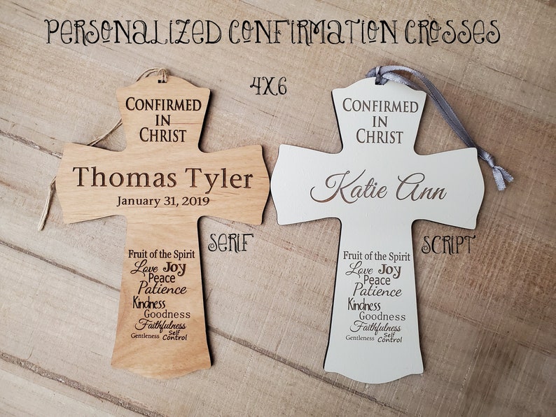 Confirmation Cross Personalized Confirmation Cross | Etsy