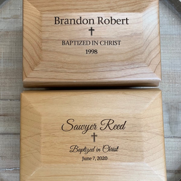 Baptism Shadow Box - Etsy