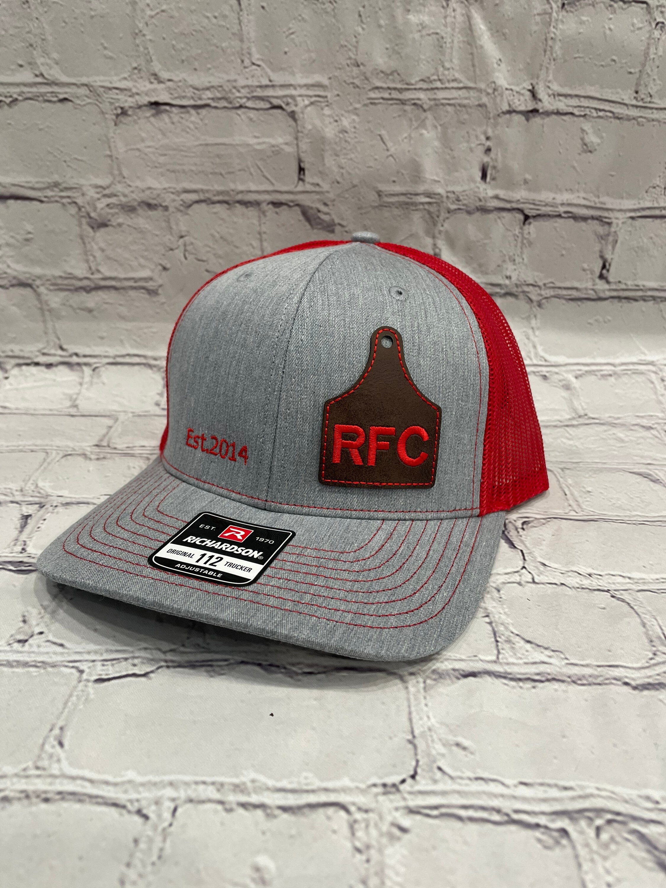 Personalized Leather Ear Tag Patch Custom Hat - Etsy