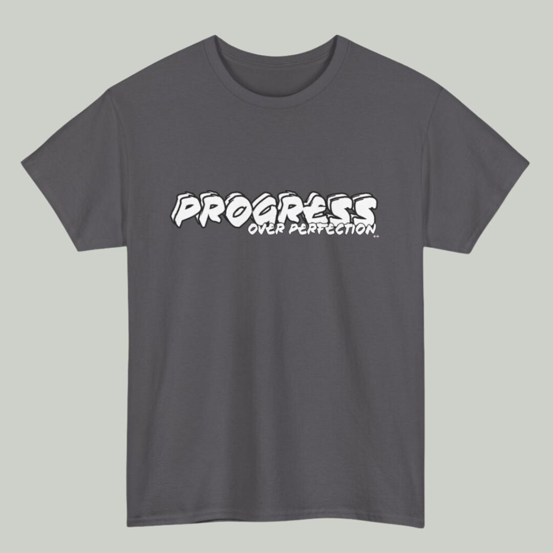 Progress Over Perfection Shirt: Motivational Tee, Growth Mindset Shirt ...