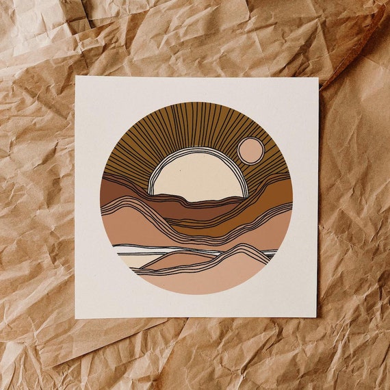 Colors of My Life Art Print Vintage Inspired Art | Etsy