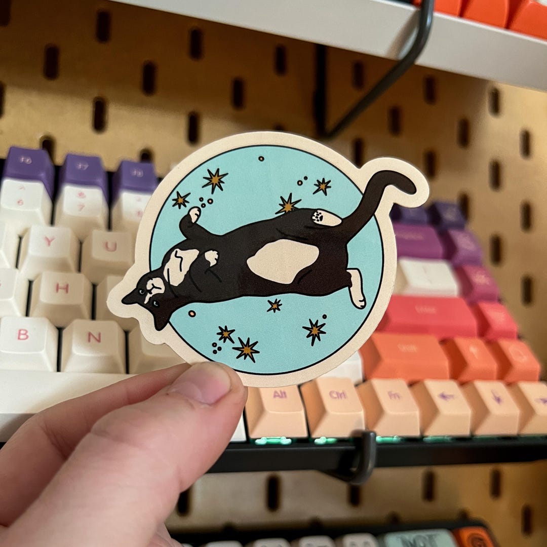 Tummy Trap Sticker - Etsy