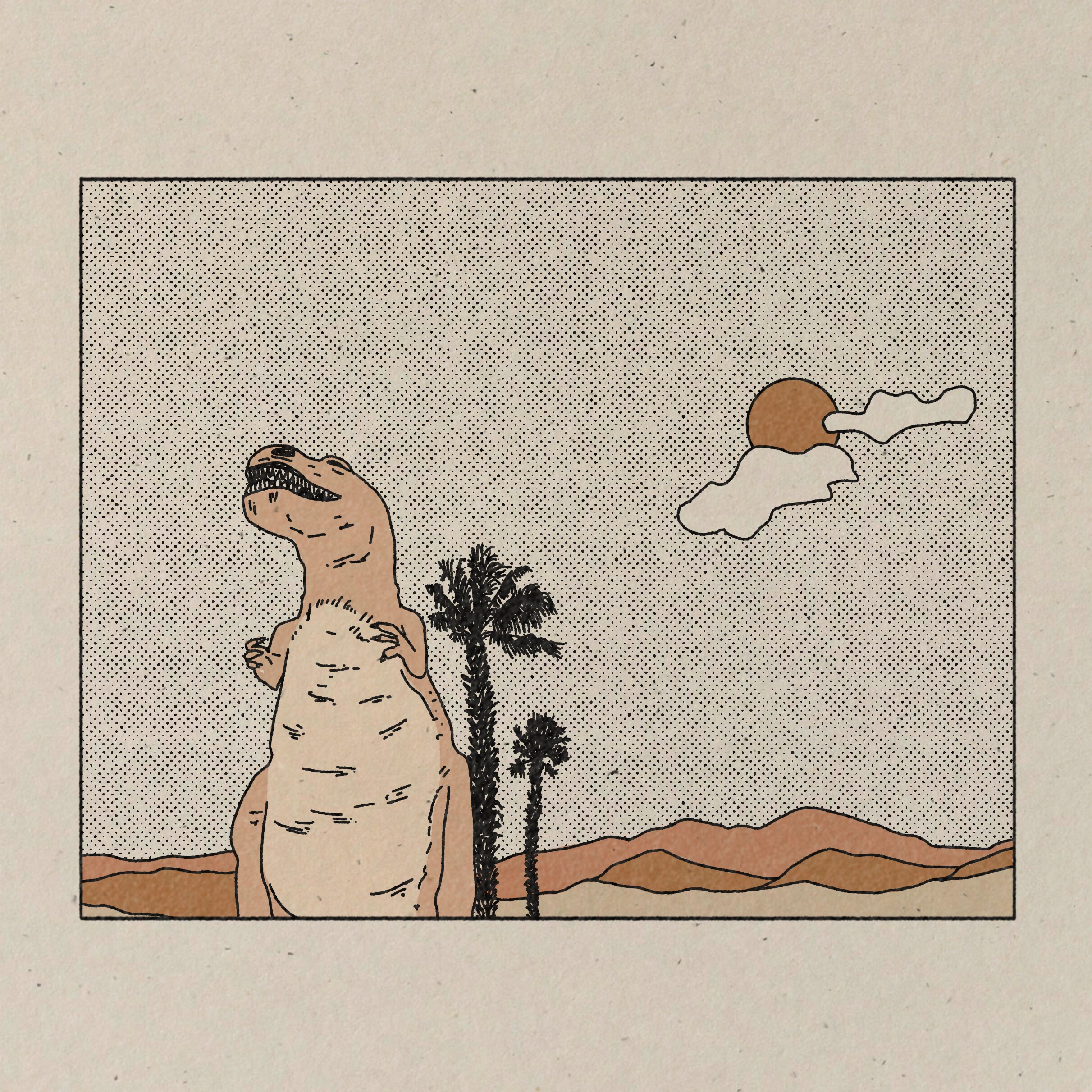 Mr. Rex Art Print Vintage Inspired Art Mr. | Etsy