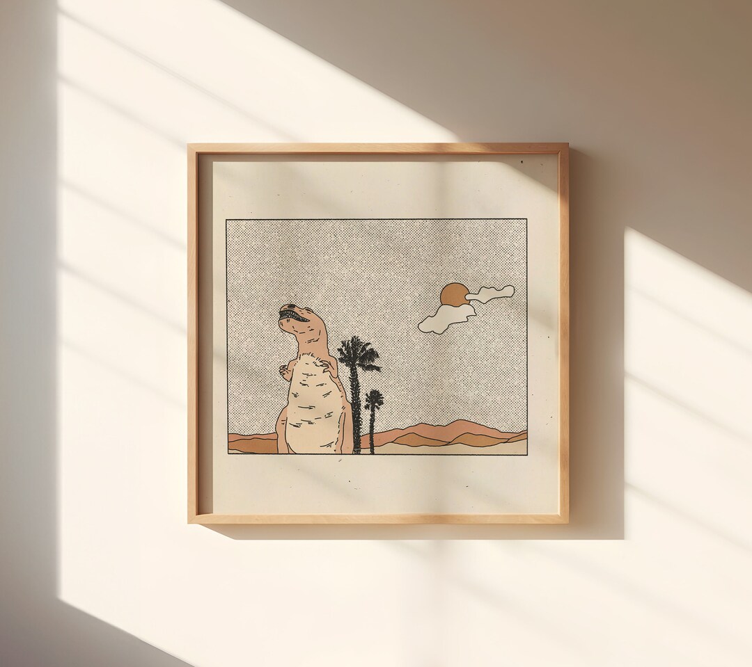 Mr. Rex || Art Print || Vintage Inspired Art || "mr. Rex" Vintage ...