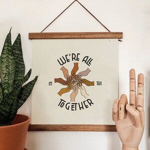 We're All in This Together || Art Print || Vintage Inspired Art ...