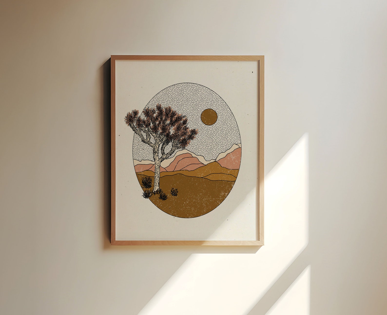 Joshua Tree || Art Print || Vintage Inspired Art || Inspirational Art ...