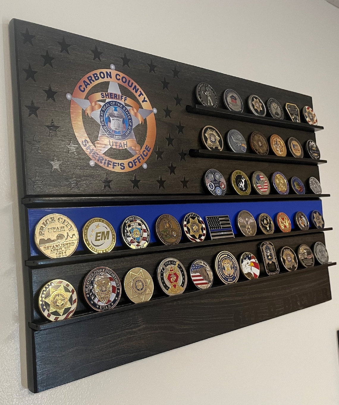 Challenge Coin Board We Customize for Free | Etsy