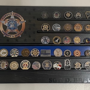 Challenge Coin Board - We Customize for Free!! - Etsy