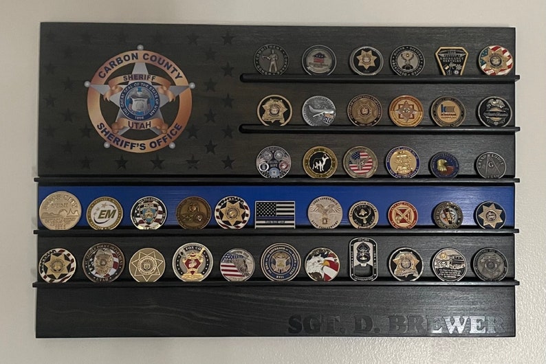 Challenge Coin Board We Customize for Free | Etsy