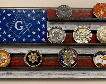Challenge Coin Board We Customize for Free - Etsy
