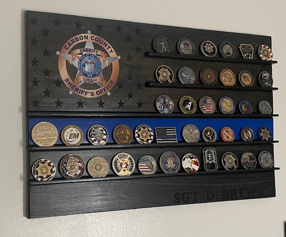 Challenge Coin Board We Customize for Free | Etsy