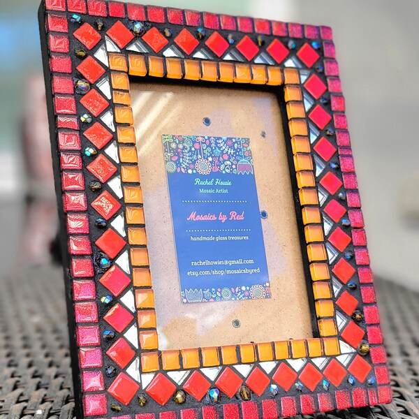 Mosaic Picture Frame - Etsy