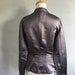 Beautiful Oriental Style Metallic Grey Silk Jacket by Kew. Size S/M. - Etsy
