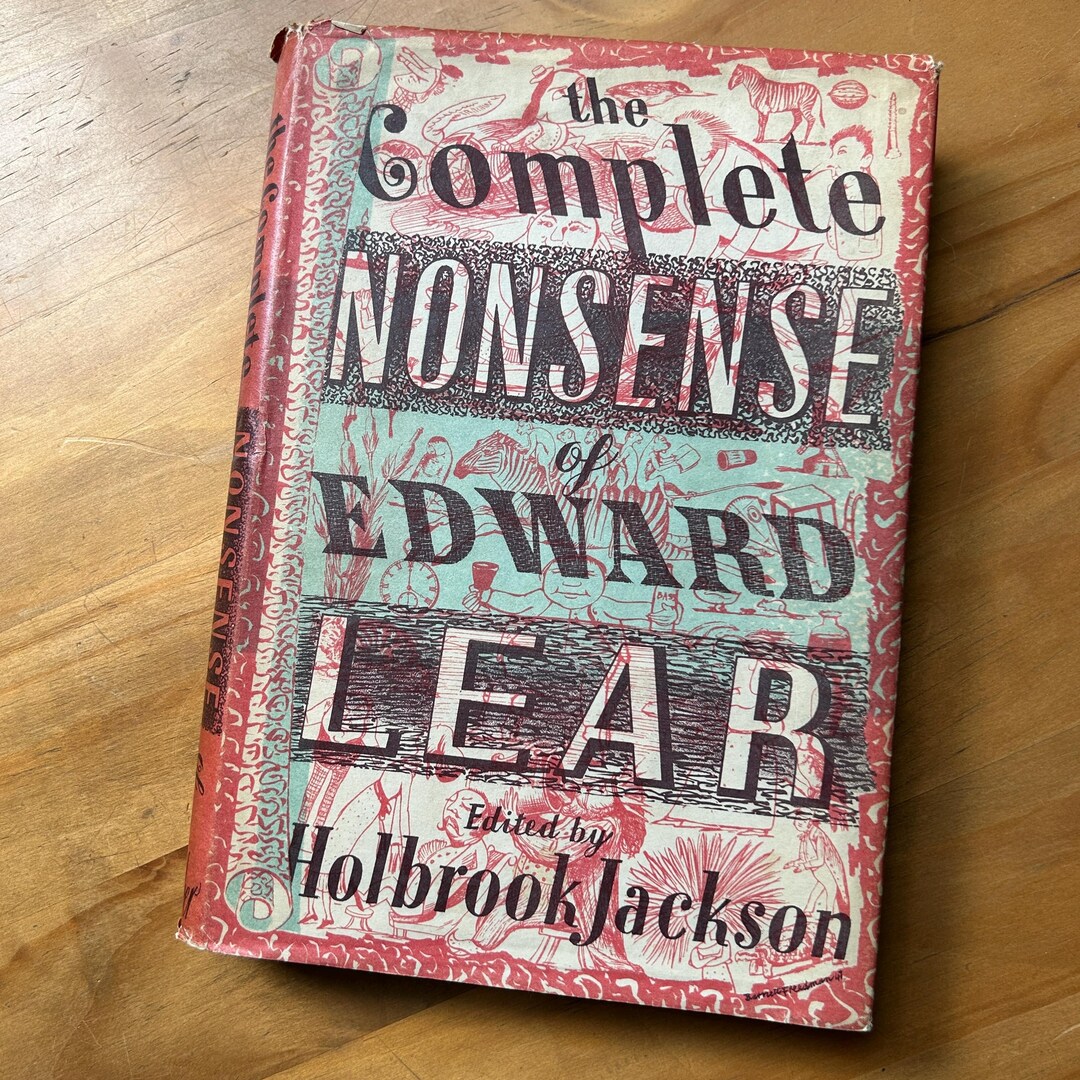 A Beautiful Vintage 1947 Edition of the Complete Nonsense of Edward Lear. - Etsy