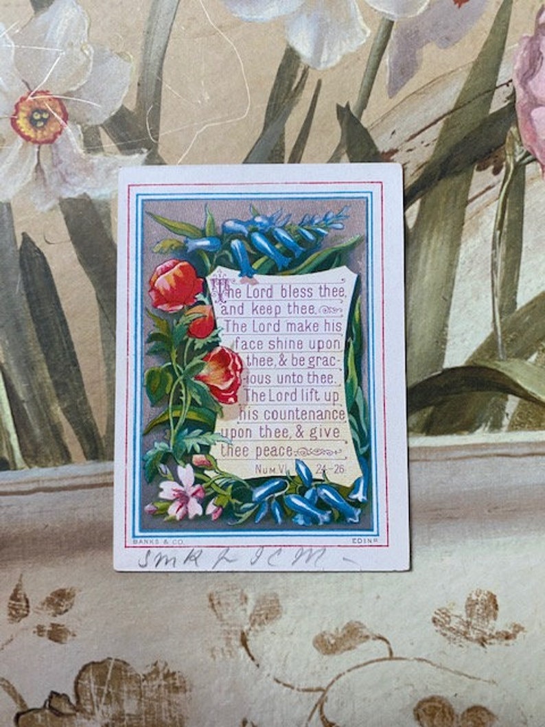 A Pair of Vintage 1930s Printed New Year's Greetings Cards by Banks ...