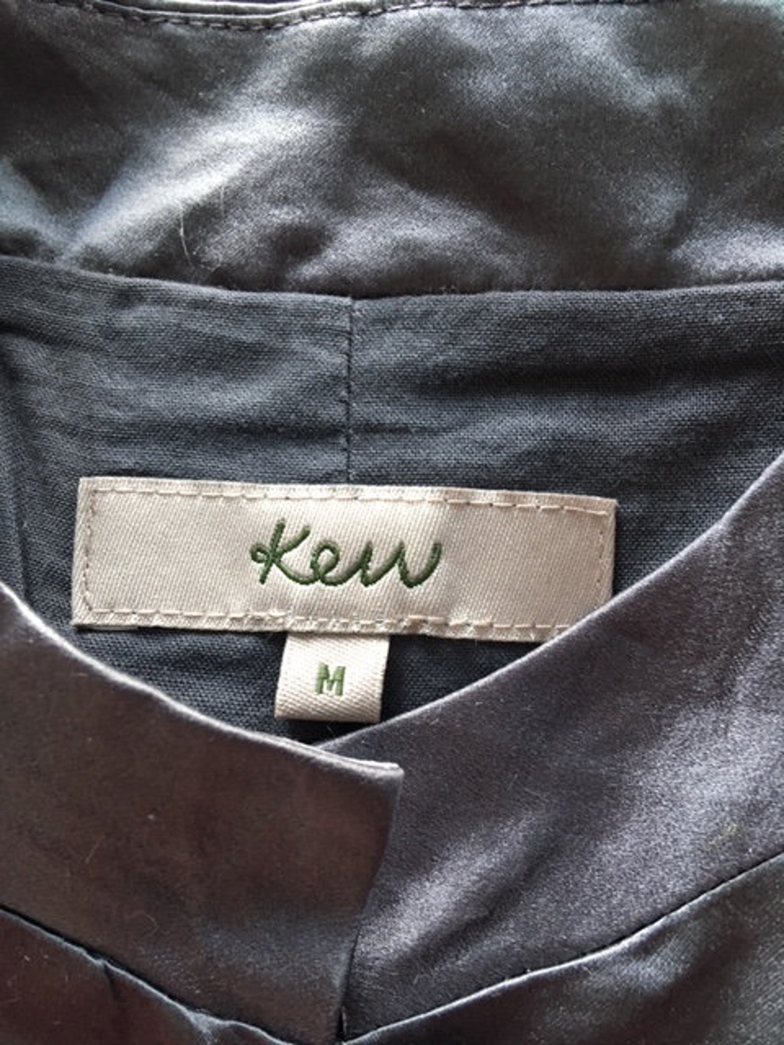 Beautiful Oriental Style Metallic Grey Silk Jacket by Kew. | Etsy