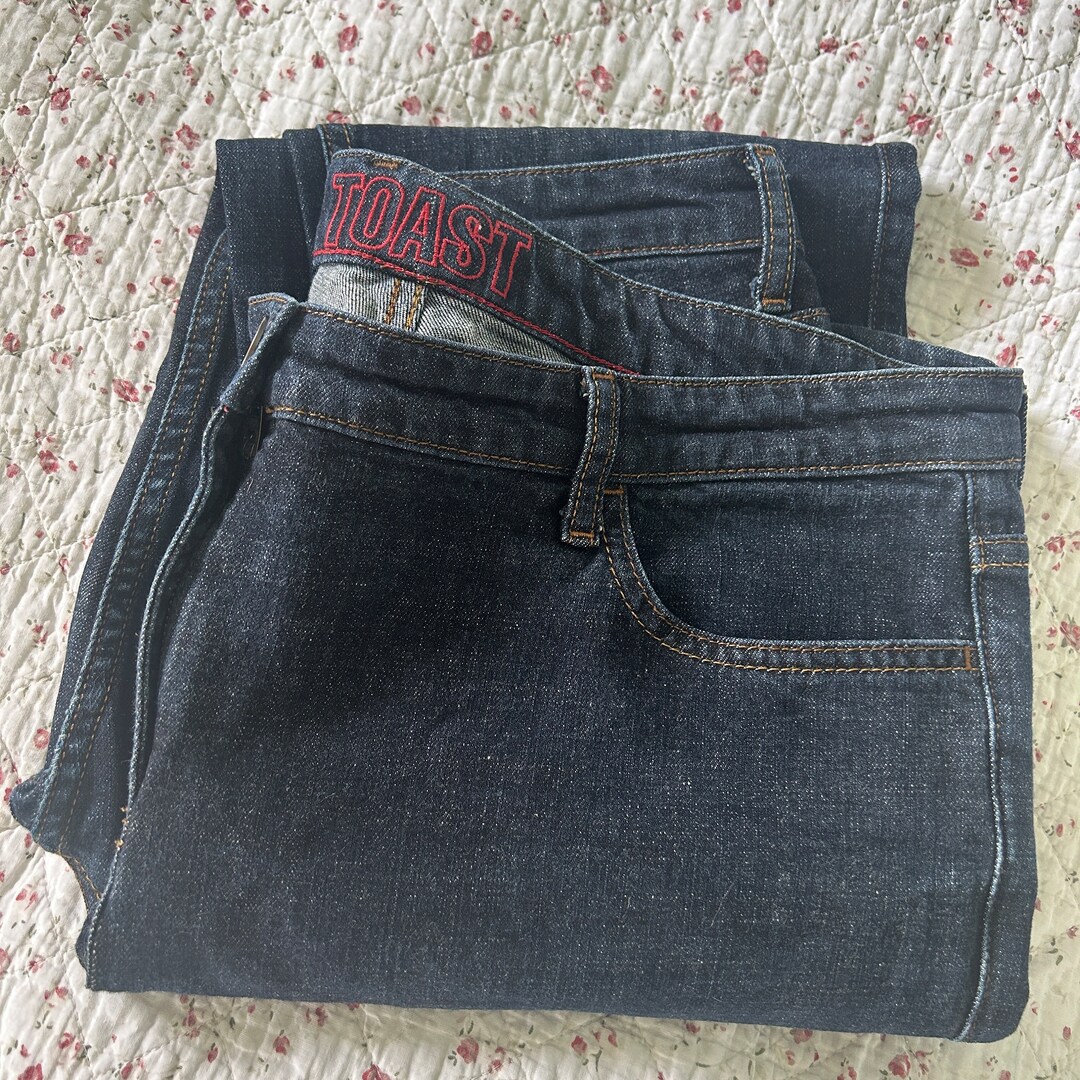 Classic Pair of Cotton Denim Jeans by Toast, Ordinary Attire Studio. UK ...