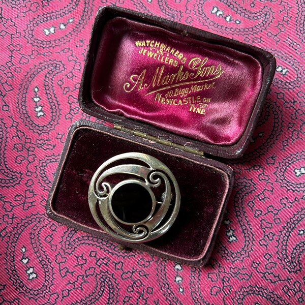 Spiral Brooch - Etsy