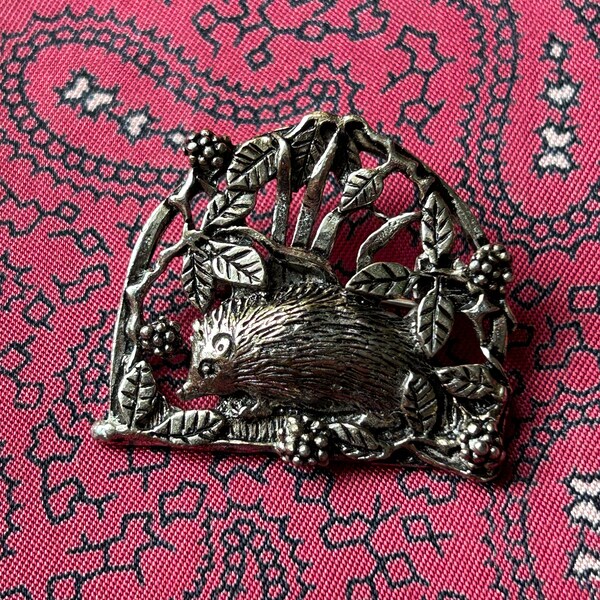 Hedgehog Brooches - Etsy