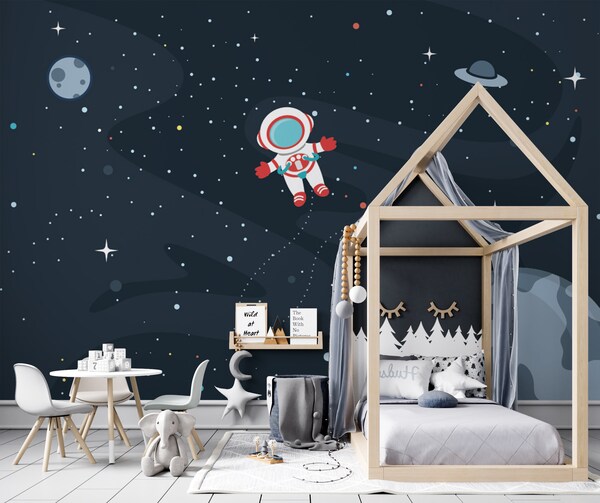 Moon Baby Mobile Crib Mobile With Moon, Stars and Clouds Felt Mobile ...