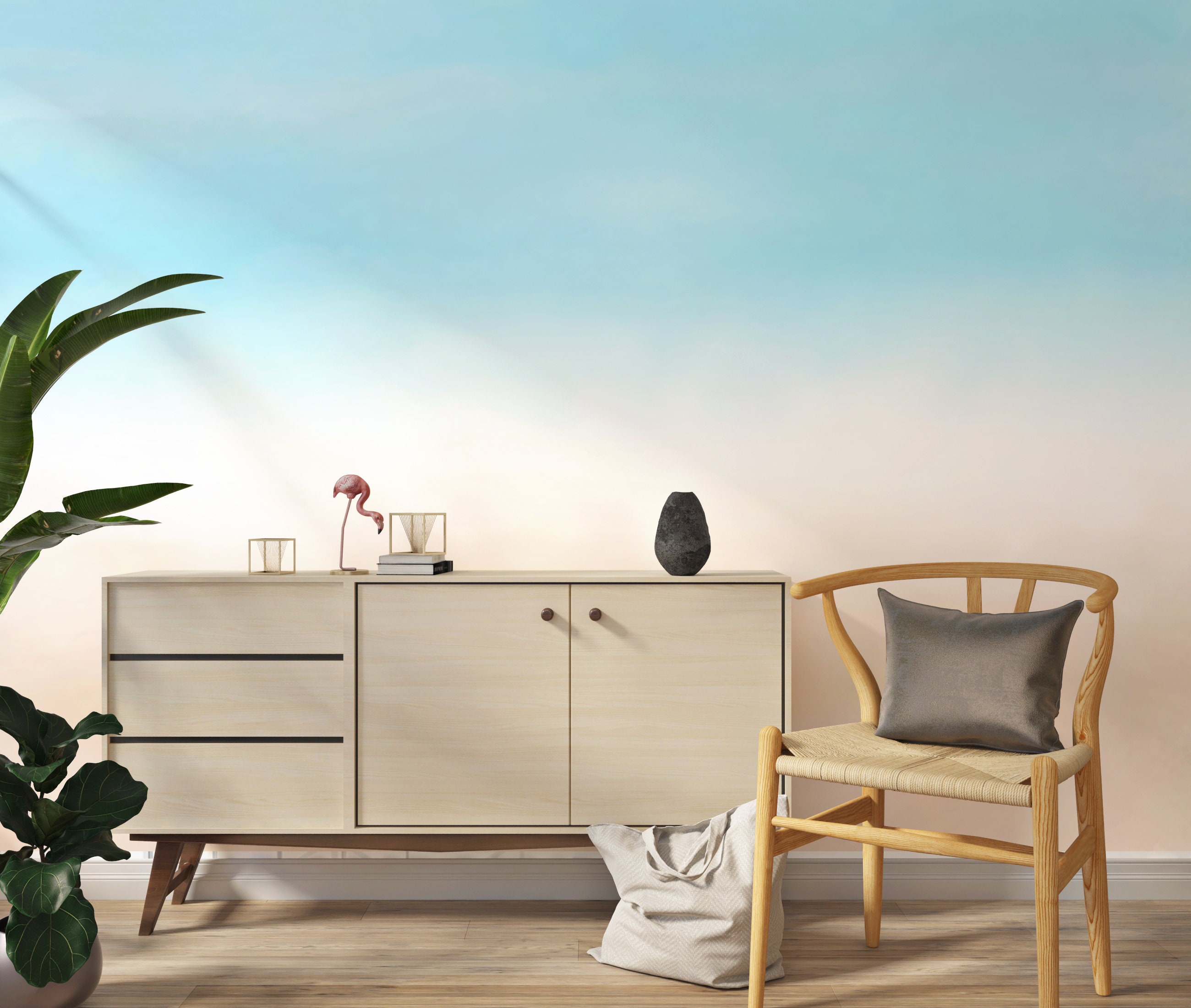 Sea and Sand Wallpaper Abstract Art Wallpaper Air View | Etsy