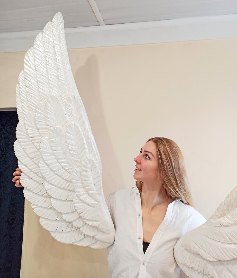 Giant Angel Wings 3D Wall Decor Art Large Wall Hanging 2 - Etsy