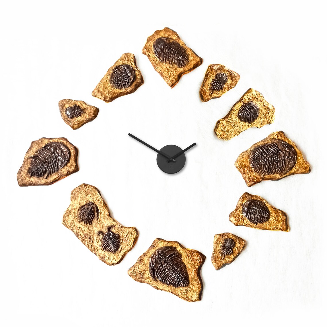 Giant Wall Clock Replica Trilobite Fossils Huge Wall Dial Creative Art ...