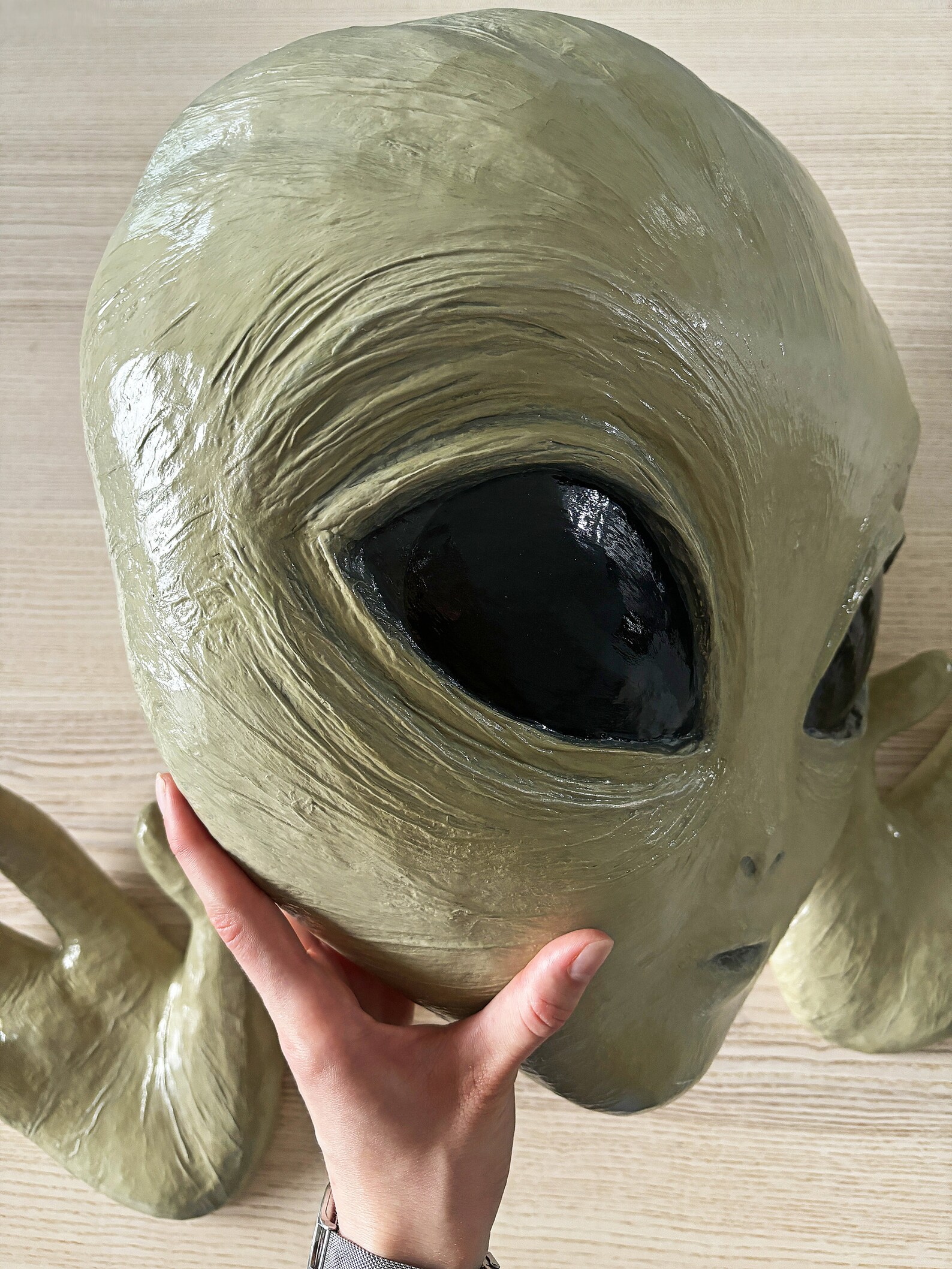 Alien 3D Wall Decor Life-size Sculpture Transform Your Space With ...