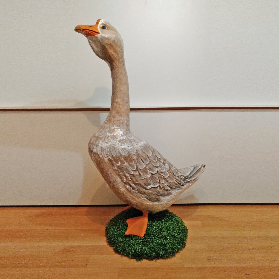 Realistic Goose Statue Amazing Sculpture for Garden, Yard, Park ...