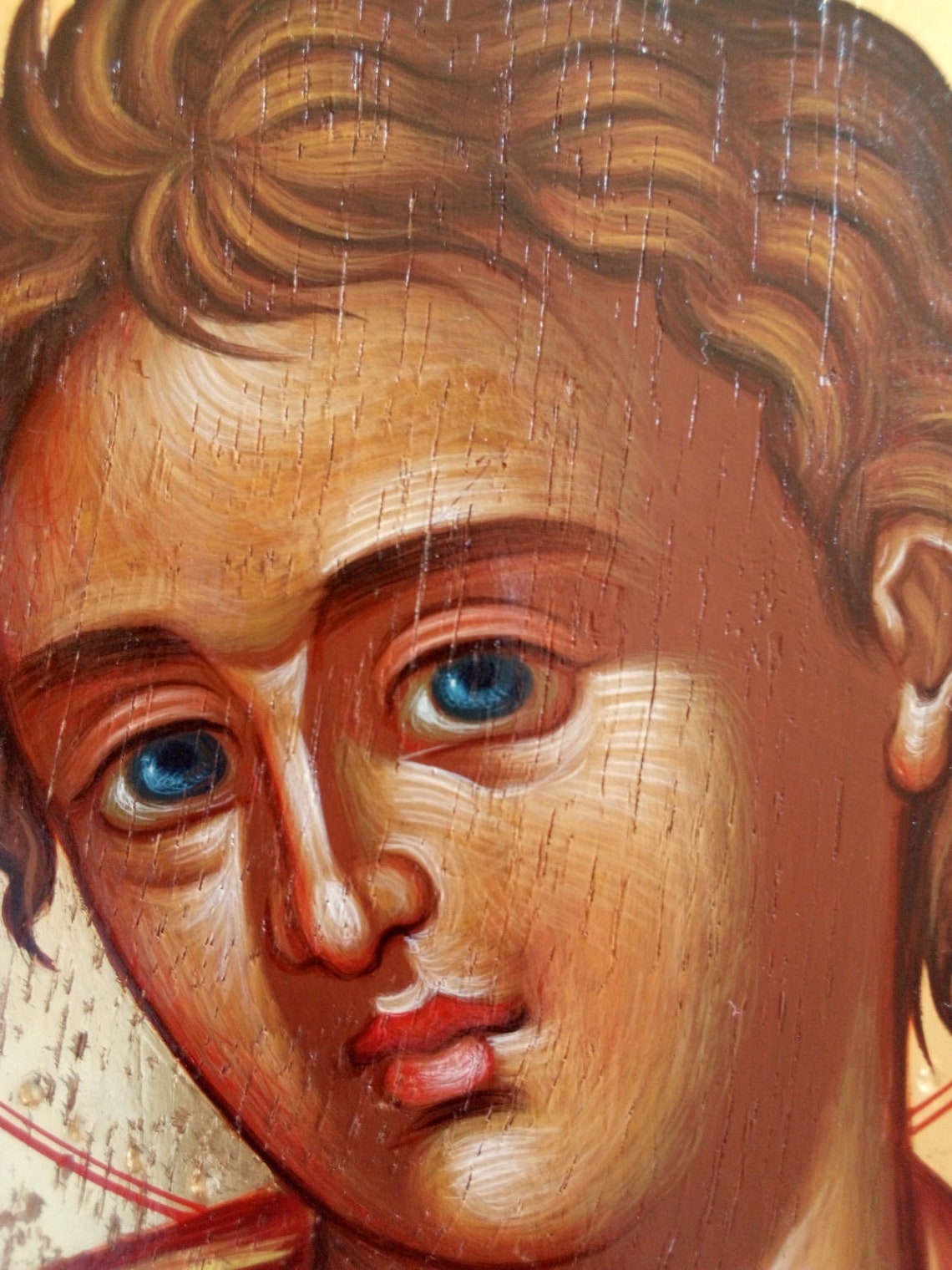 Emanuel,jesus Christ, Gospod, Orthodox Icon, 24k Gold, - Etsy