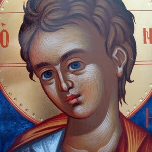 Emanuel,jesus Christ, Gospod, Orthodox Icon, 24k Gold, - Etsy