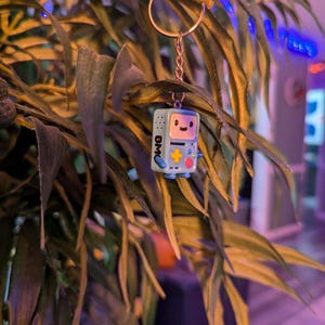 Adventure Time Inspired BMO Keychain - Etsy